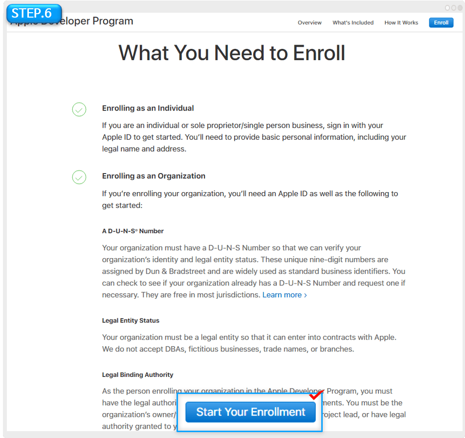 App Store Apple Developer Account Registration – Support