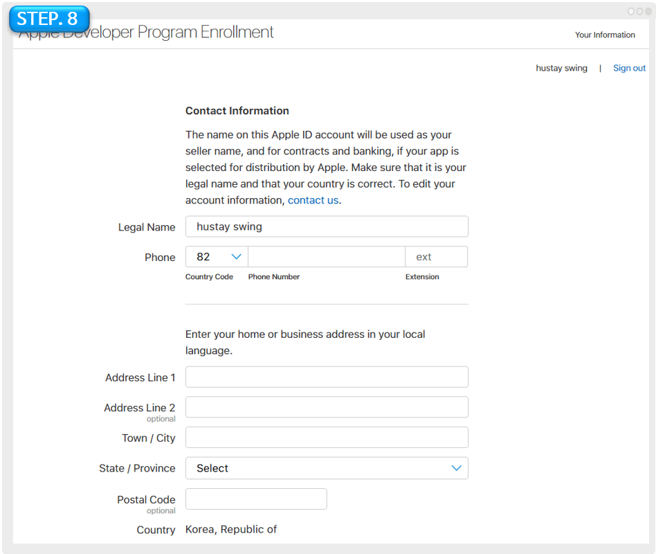 App Store Apple Developer Account Registration – Support