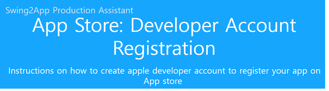 App Store Apple Developer Account Registration – Support