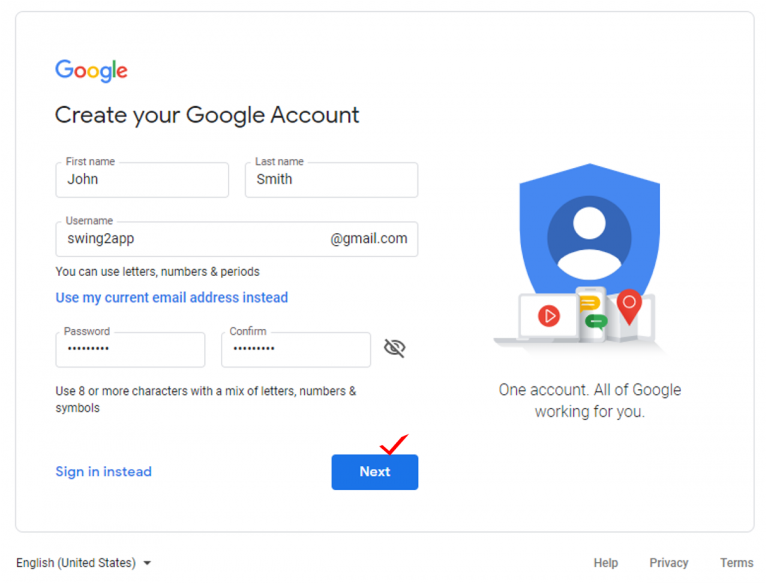 How to create a Google Developer Account – Support