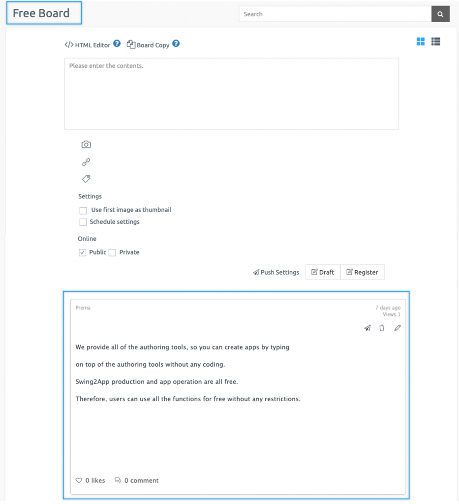 How to use the bulk registration bulletin board – Support