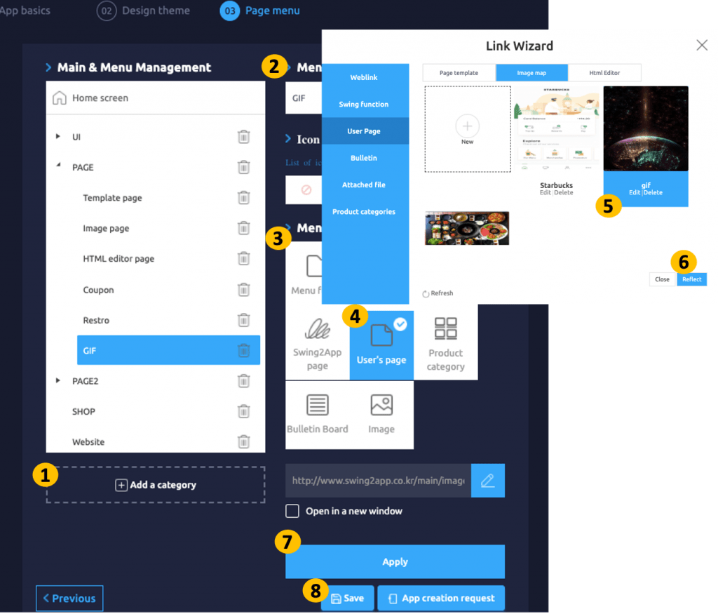Insert GIF image – Support