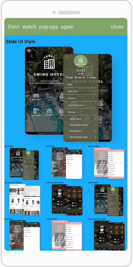 How to use Pop-up – Support