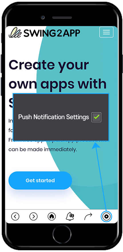 Push history – Support
