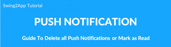 Delete or Mark as Read Push Notifications – Support