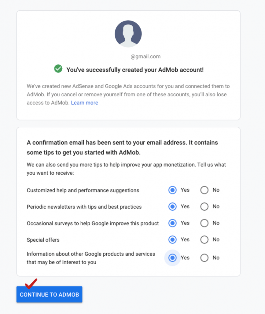 How to join AdMobs, create an Ad Unit ID – Support