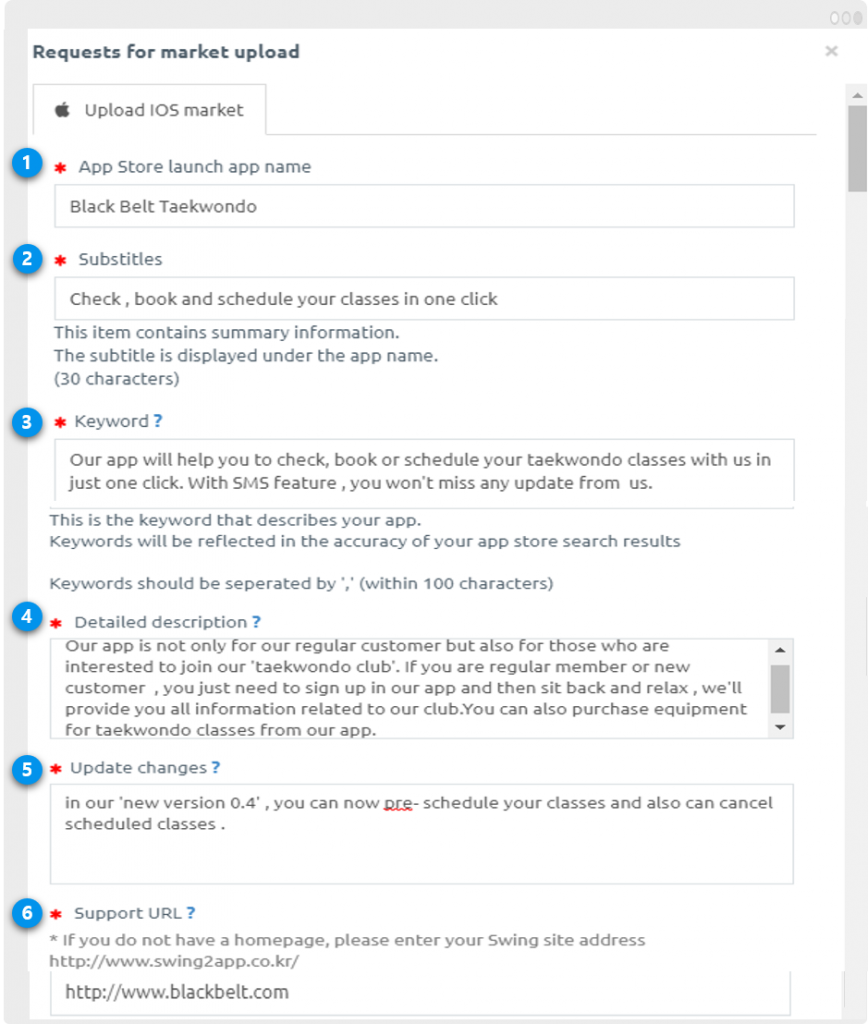 How to apply for App Store Upload – Support
