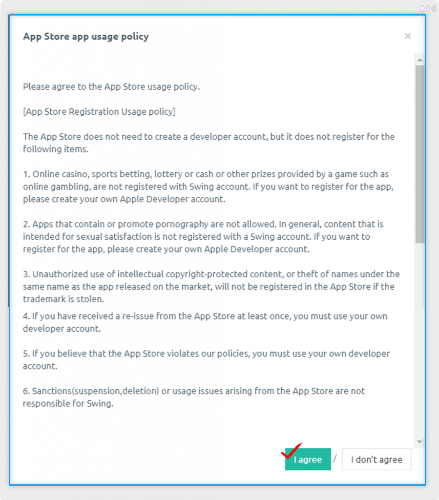 How to apply for App Store Upload – Support