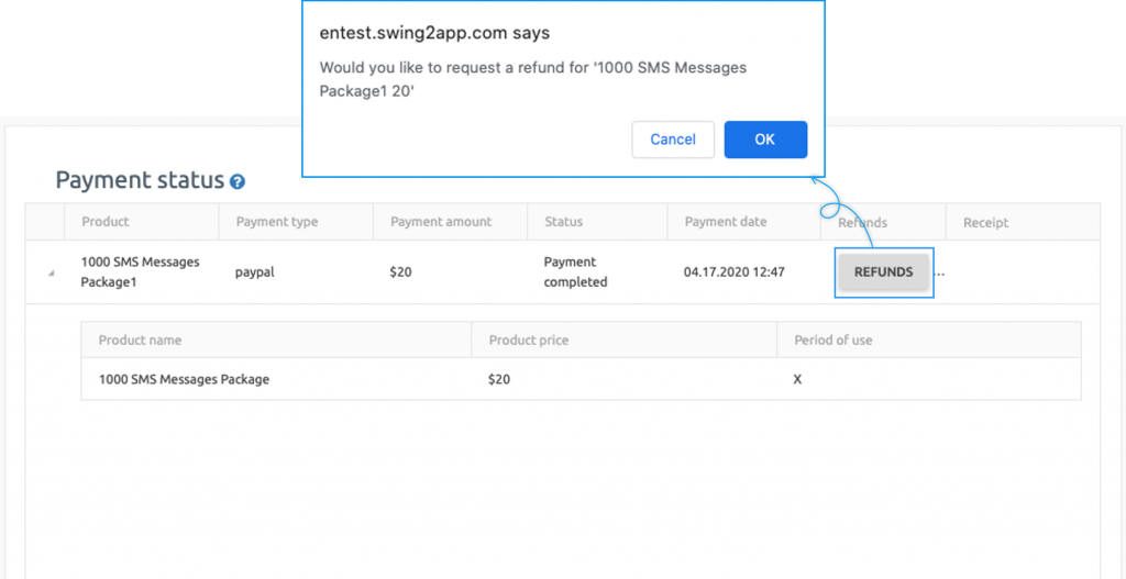 Payment-How to use my payment status – Support