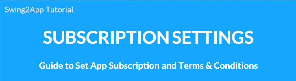 App Policy Management – App Subscription Policy – Support