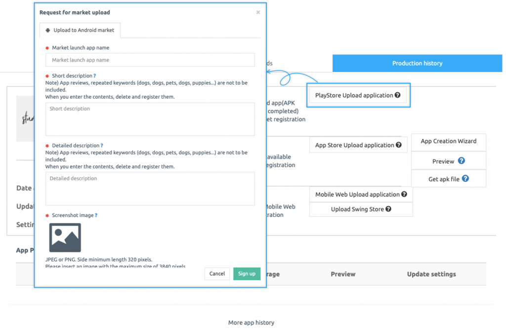 How to apply for Google Play Store Upload – Support