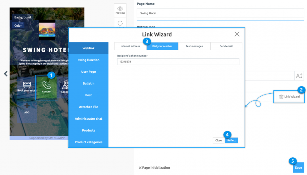 Link Wizard – Support