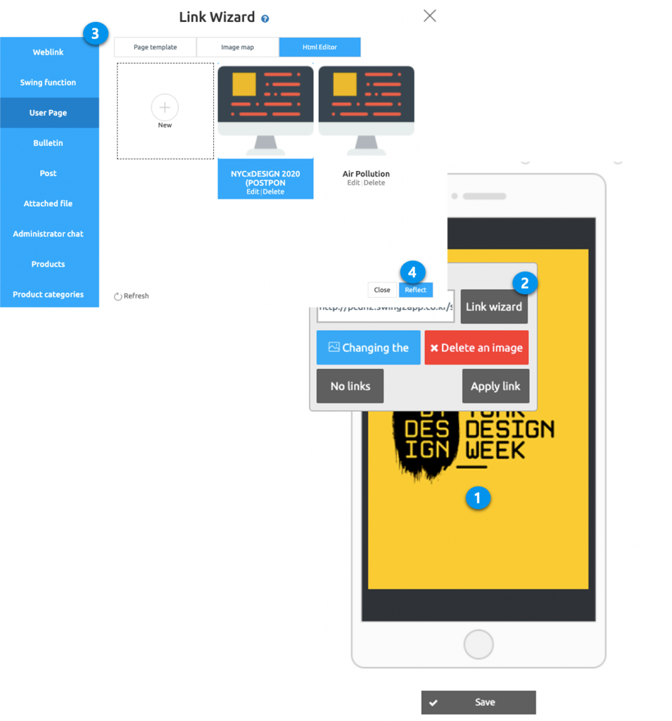 Link Wizard – Support