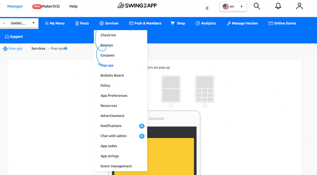 How To Make Pop-Up Screen – Support