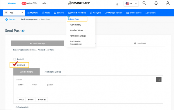 How to use Push device management – Support