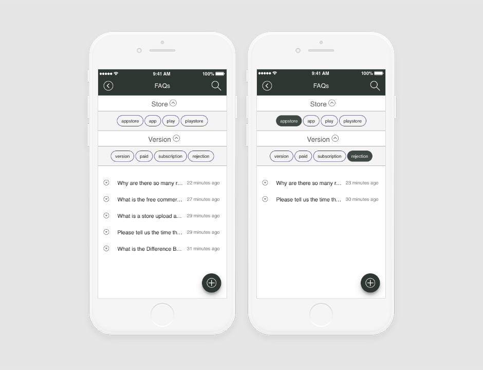 Design FAQs page in different ways for your app by Swing2App – Support