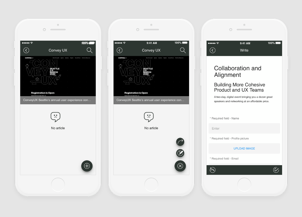 User registration form feature in your mobile event & conference and ...