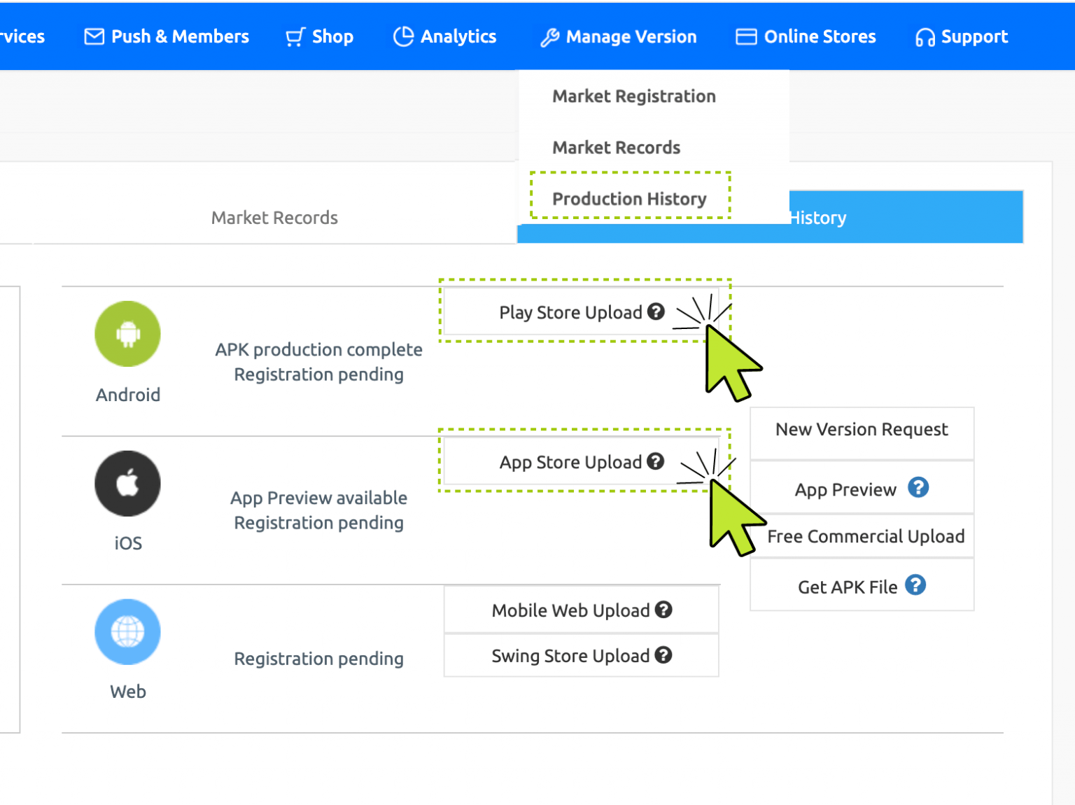 WebView App Manual(production and operation) – Support