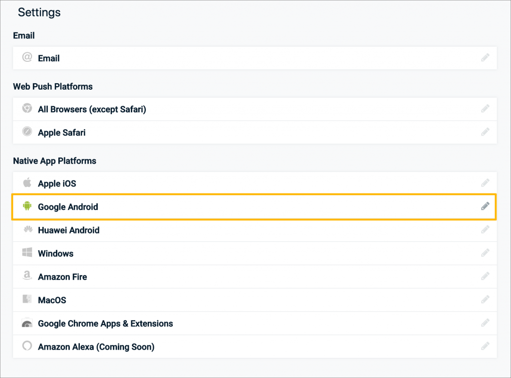 OneSignal Integration for WebView Prototype Apps – Support
