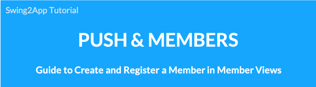 Member Inquiry – Create User Account – Support